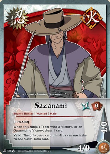 Sazanami - N-358 - Rare - 1st Edition - Diamond Foil lineage of legends ...