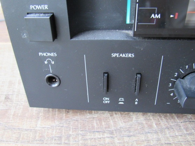 VINTAGE BLACK SANSUI R-410 AM/FM STEREO RECEIVER AMPLIFIER PHONO INPUT ...