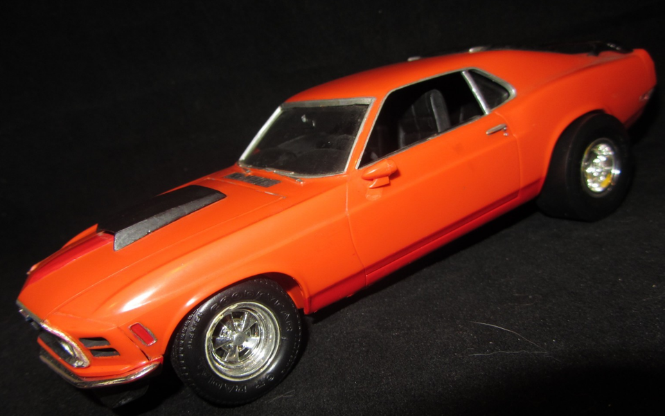 1970 FORD BOSS MUSTANG Monogram 1/24 Custom and Built! | eBay