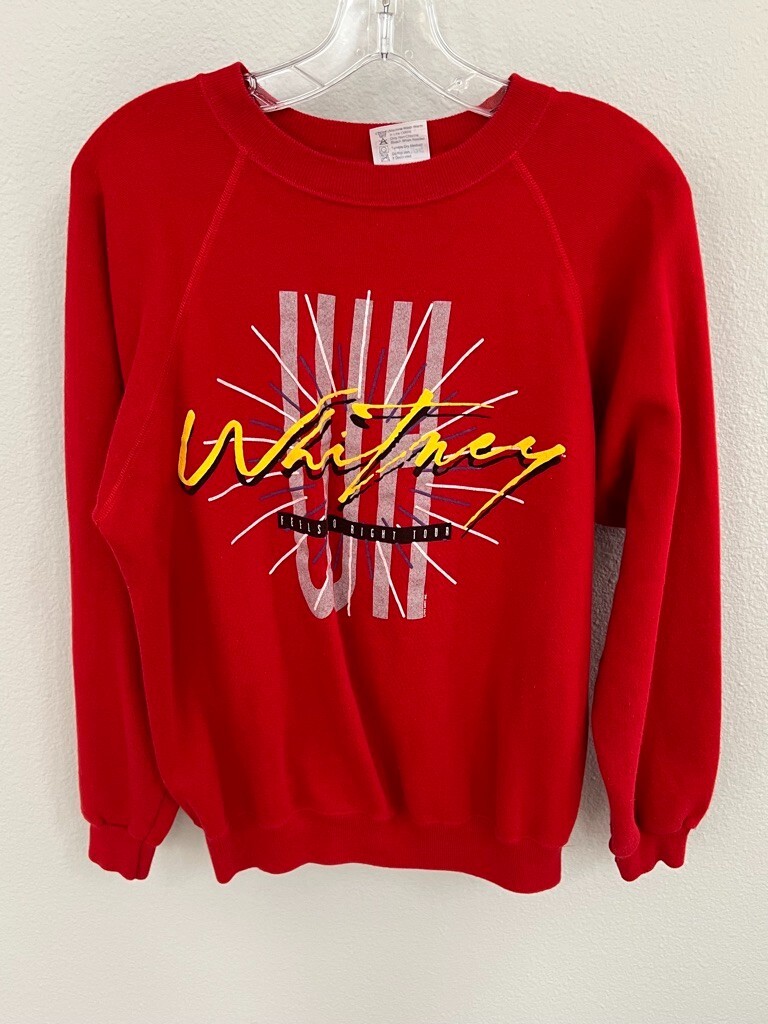 Vintage Whitney Houston Feels So Right Tour Sweatshir… - Gem