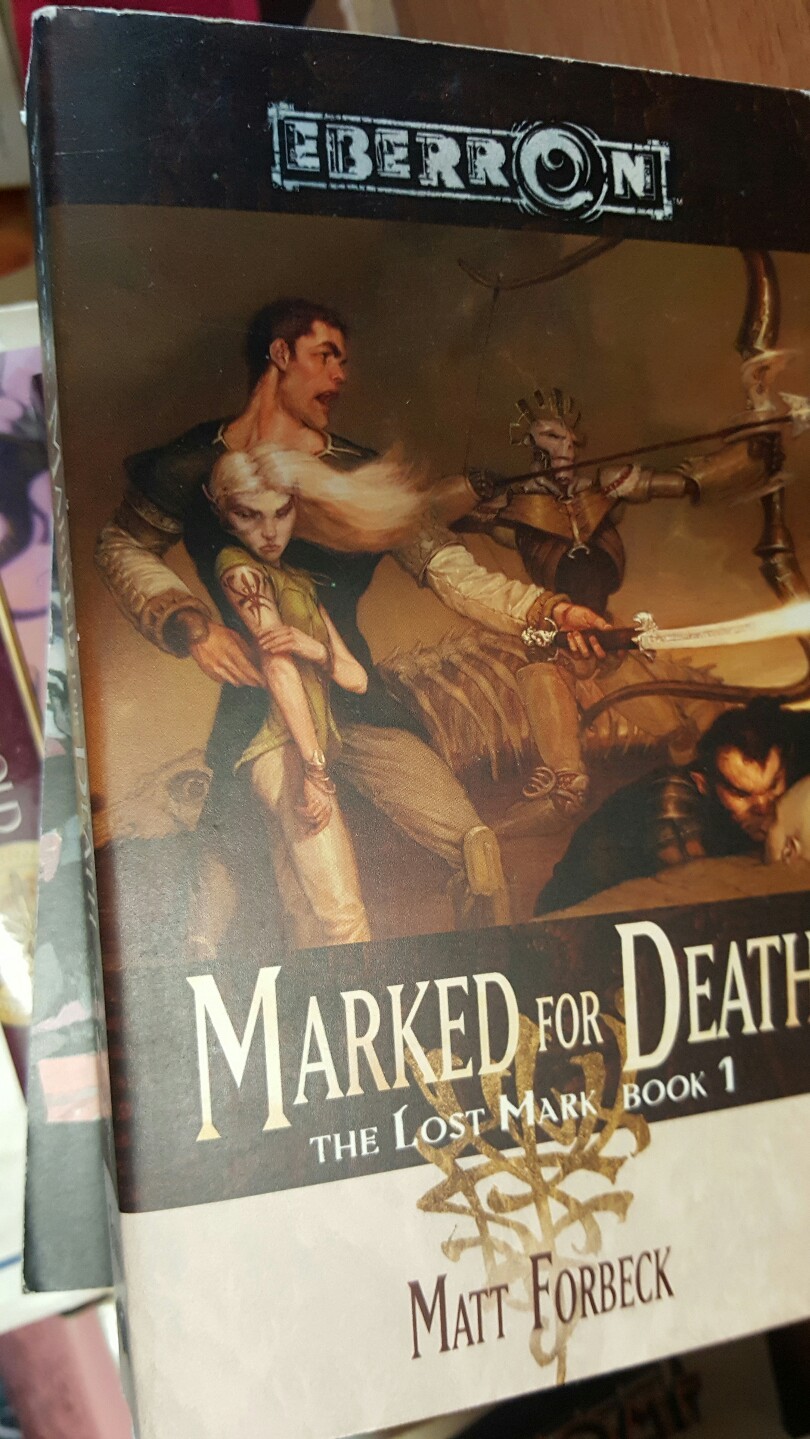Marked for Death eberron Lost Mark book 1 by Matt Forbeck 078693610x ...
