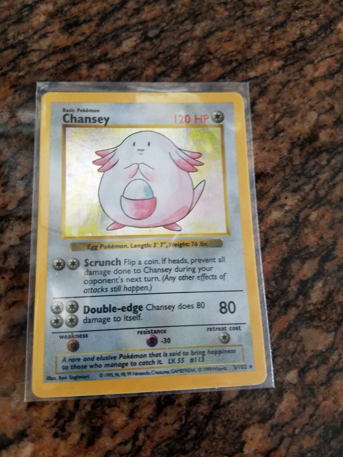 Pokemon chansey 3/102 holo card | eBay
