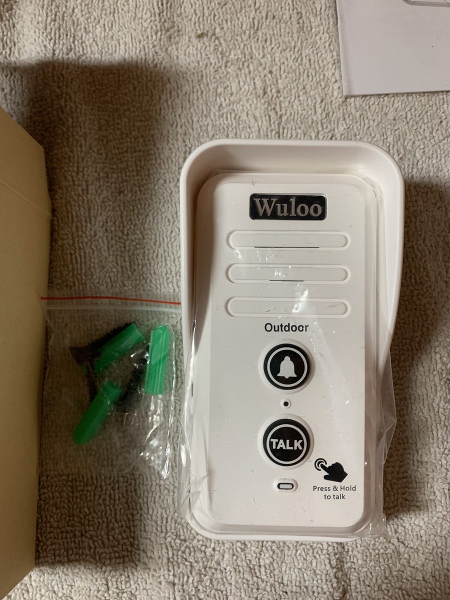 Home Intercom System With Doorbell Wuloo Wireless Intercom Doorbell ...