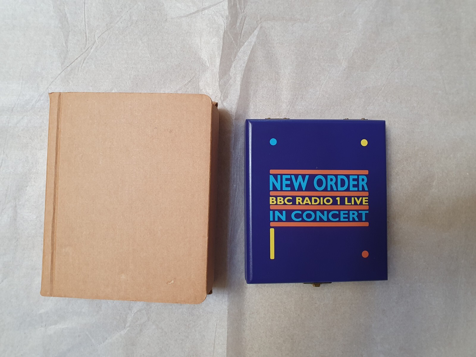 New Order Cd wooden boxset BBC Radio 1 live concert Factory 1987 ...