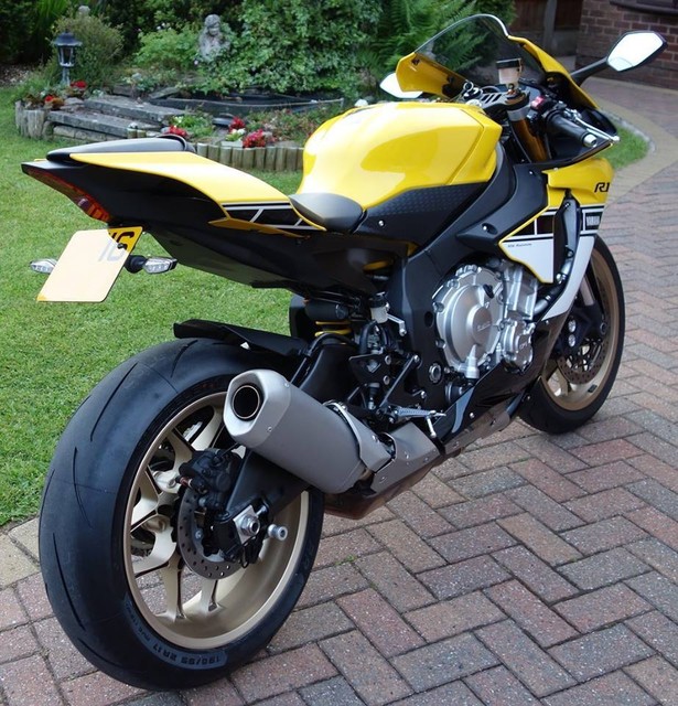 Yamaha YZF R1 R1S Fender eliminator Tail Tidy 2015 - 2021 BLACK TSM | eBay