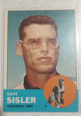 1963 Topps Baseball Dave Sisler card #284 in VG-EX condition READ | eBay