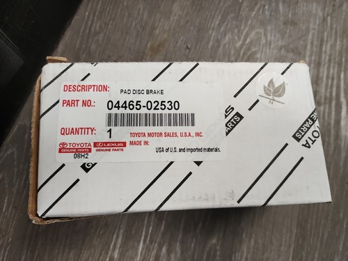 2020-2022 Toyota Highlander Front Brake Pad Set 04465-02530 Genuine OEM ...