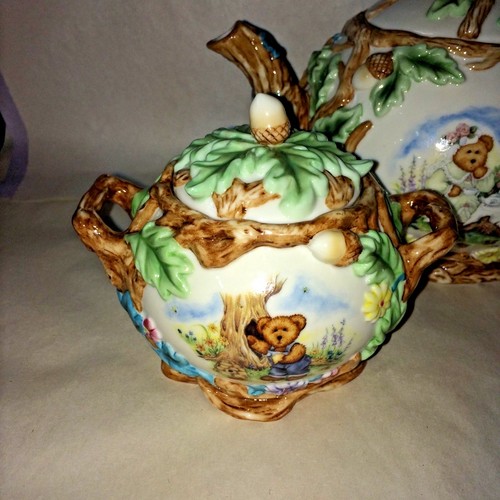 Vintage Danbury Mint Boyds Bears Tea Set RARE LQQK | eBay