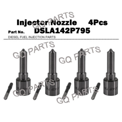 DSLA142P795 4Pcs Injector Nozzle for Peugeot Citroen 2.0D 0445110044 ...