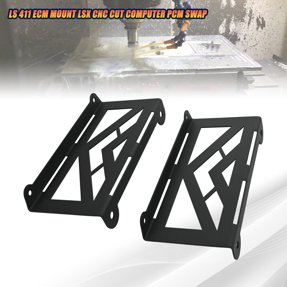 LS 411 ECM MOUNT LSX CNC CUT COMPUTER PCM SWAP 6.0 5.3 LQ9 LM7 0411 C10 ...