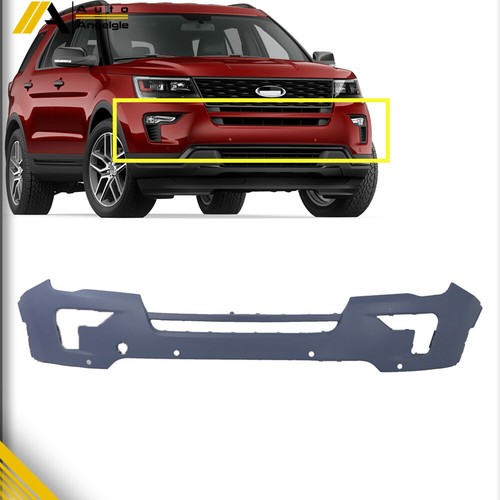 For Ford Explorer 2018-2019 Front Bumper Cover Primed With Radar Hole ...