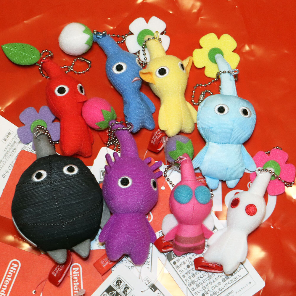 PIKMIN Mascot Mini Plush Toy Keychain Sell Separately Nintendo Official ...