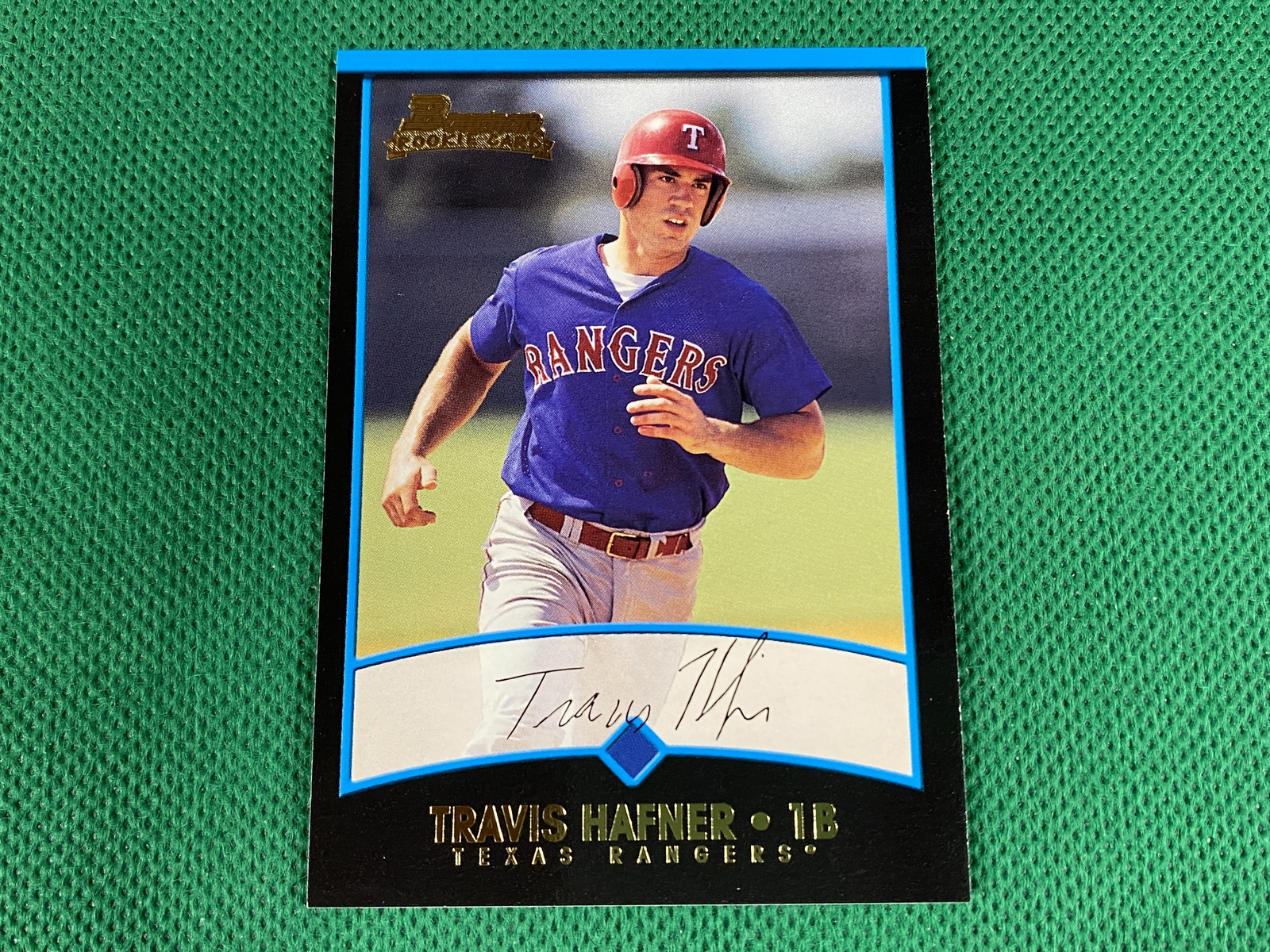 2001 Bowman #256 Travis Hafner RC Rookie Texas Rangers | eBay