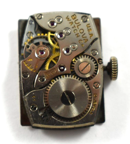 Vintage Bulova Manual Wind 21J 7AA Wrist Watch Movement lot.x | eBay