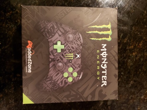 NIB Microsoft Xbox One Controller Exclusive Monster Energy Modded Zone ...