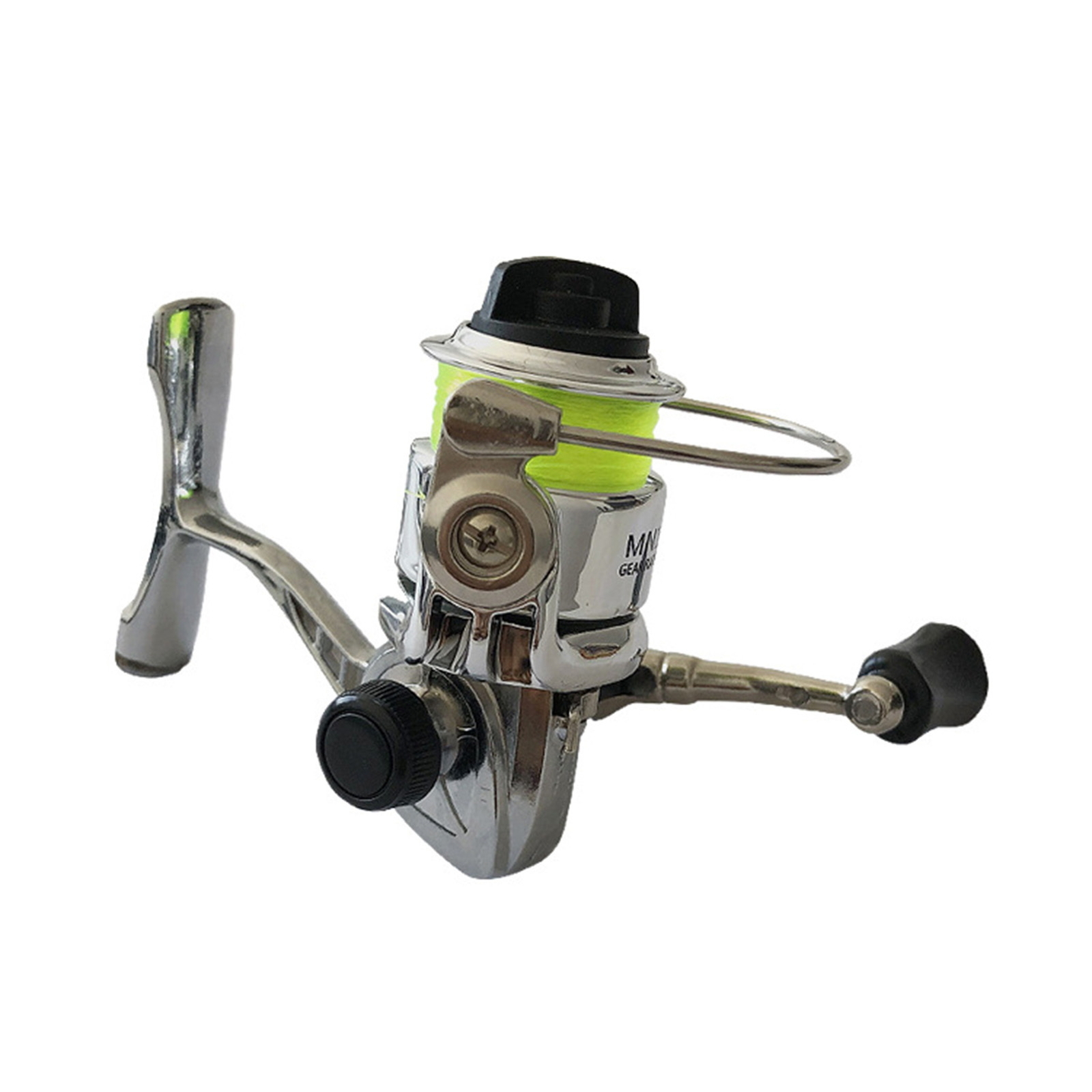 Mini Spinning Reel Good Toughness Angling 100 Type Spinning Reel with ...