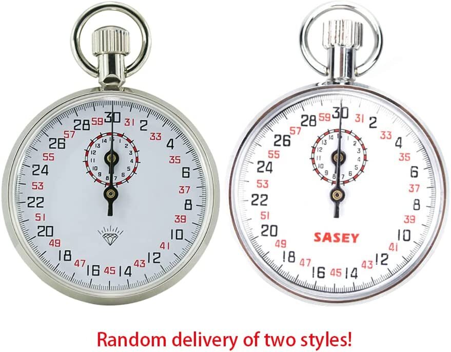 Mechanical Stop Watch Sports Chronograph Running Timer Handheld ...
