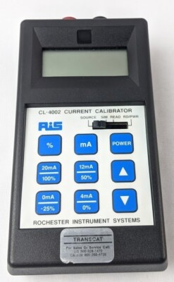 Rochester Instrument CL-4002 Multifunction Process Current Calibrator | eBay