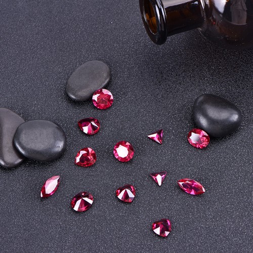 Natural Cutting Sri-Lanka Ruby Rectangle VVS Gem Corundum Spinel ...