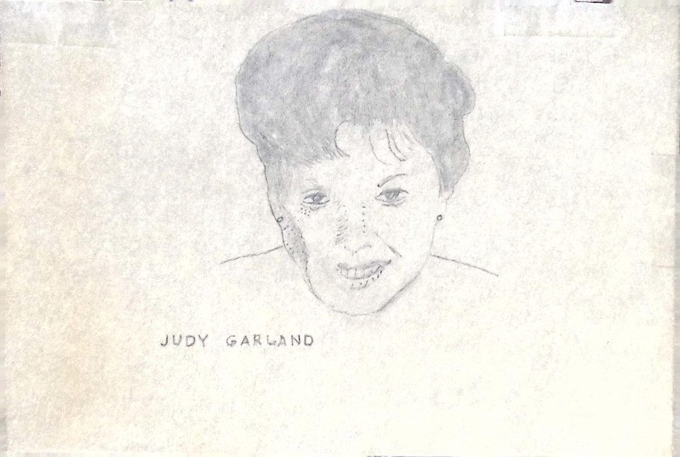 Vintage Celebrity And Political Pencil Sketches On Tracing Paper Set Of ...