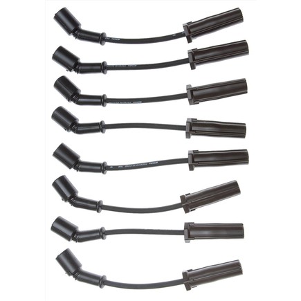 Acdelco 9748UU Spark Plug Wire Set Solid Boot, Silicone Insulation Snap ...