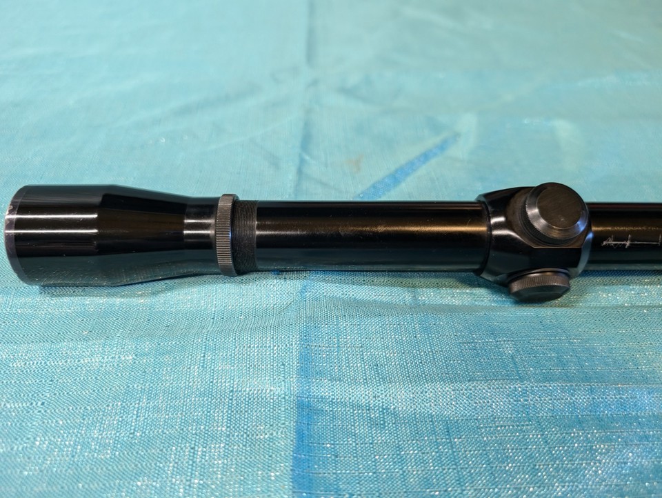 LYMAN All American 4X Perma Center Vintage Scope Fine Crosshair Reticle ...