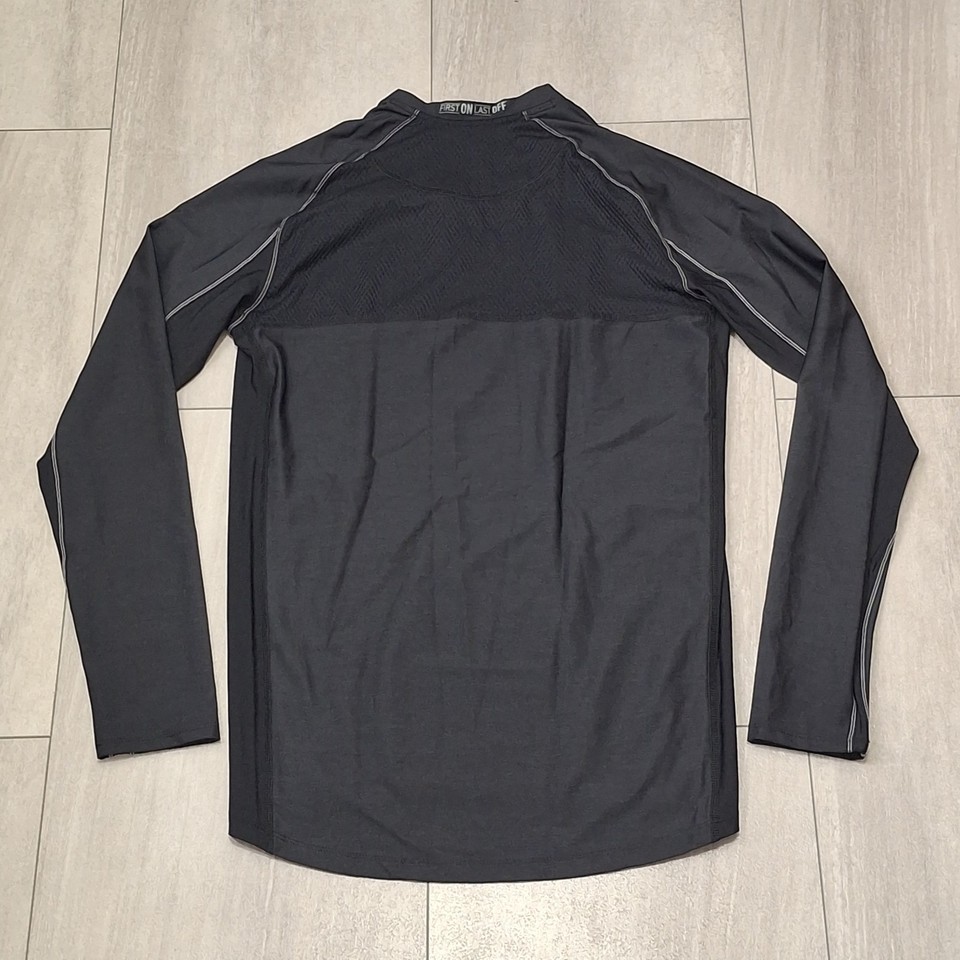 MCDAVID Black Compression Long Sleeve Top Size Large | eBay