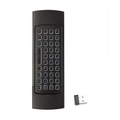 Remote Control MX3 Backlight Air Mouse 2.4G RF Keyboard For KODI TV BOX ...