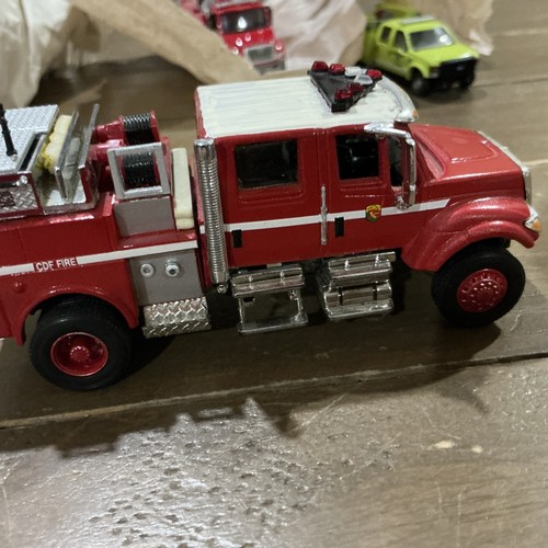 Malibu International CDF Fire Truck 1/64 | eBay