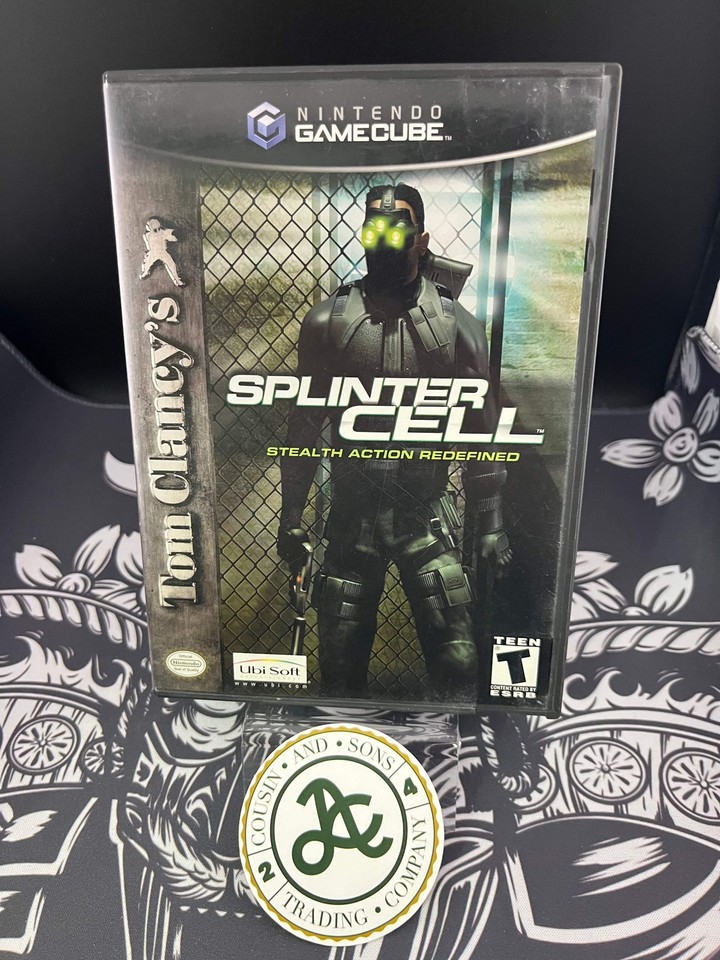 Tom Clancy’s Splinter Cell (Nintendo Gamecube, 2002) Complete Manual ...