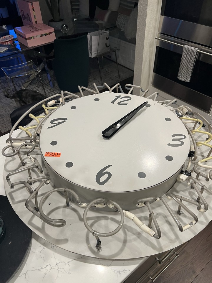 Taco Time Neon Clock - Wallingford, Seattle, WA | eBay