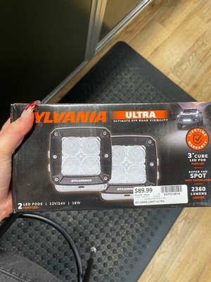 SYLVANIA ULTRA LIGHT 3'' CUBE LED POD (ECP014818) | eBay