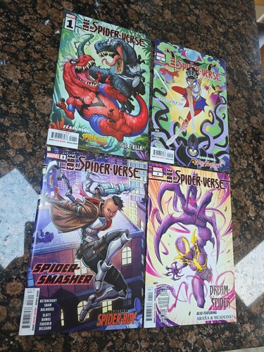 SPIDERMAN EDGE OF SPIDERVERSE COMICS #1#2#3#4 2023 (NM)MULTIPLE 1ST ...