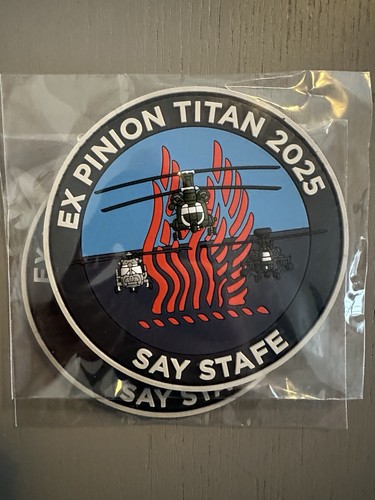 Ex Pinion Titan 2025 RAF Chinook Patch x2 | eBay UK