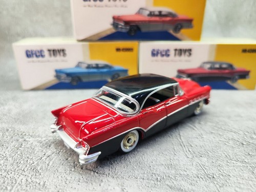 GFCC 1/43 Scale Buick Roadmaster Riviera 1956 Red Diecast Car | eBay