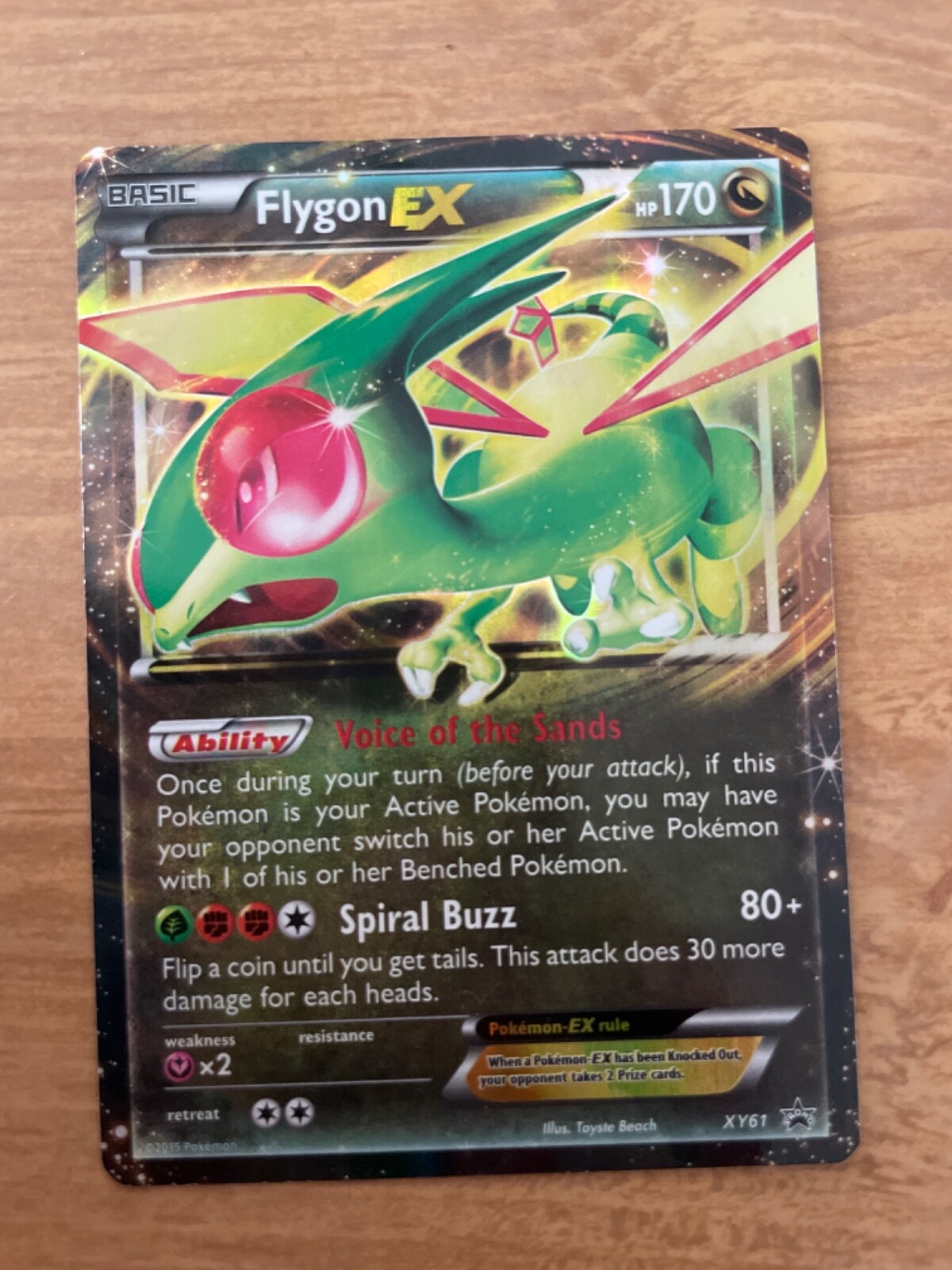 Pokémon Flygon EX - XY61 Black Star Promo | eBay