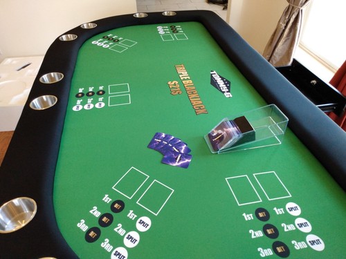 Blackjack Card Table custom made | eBay