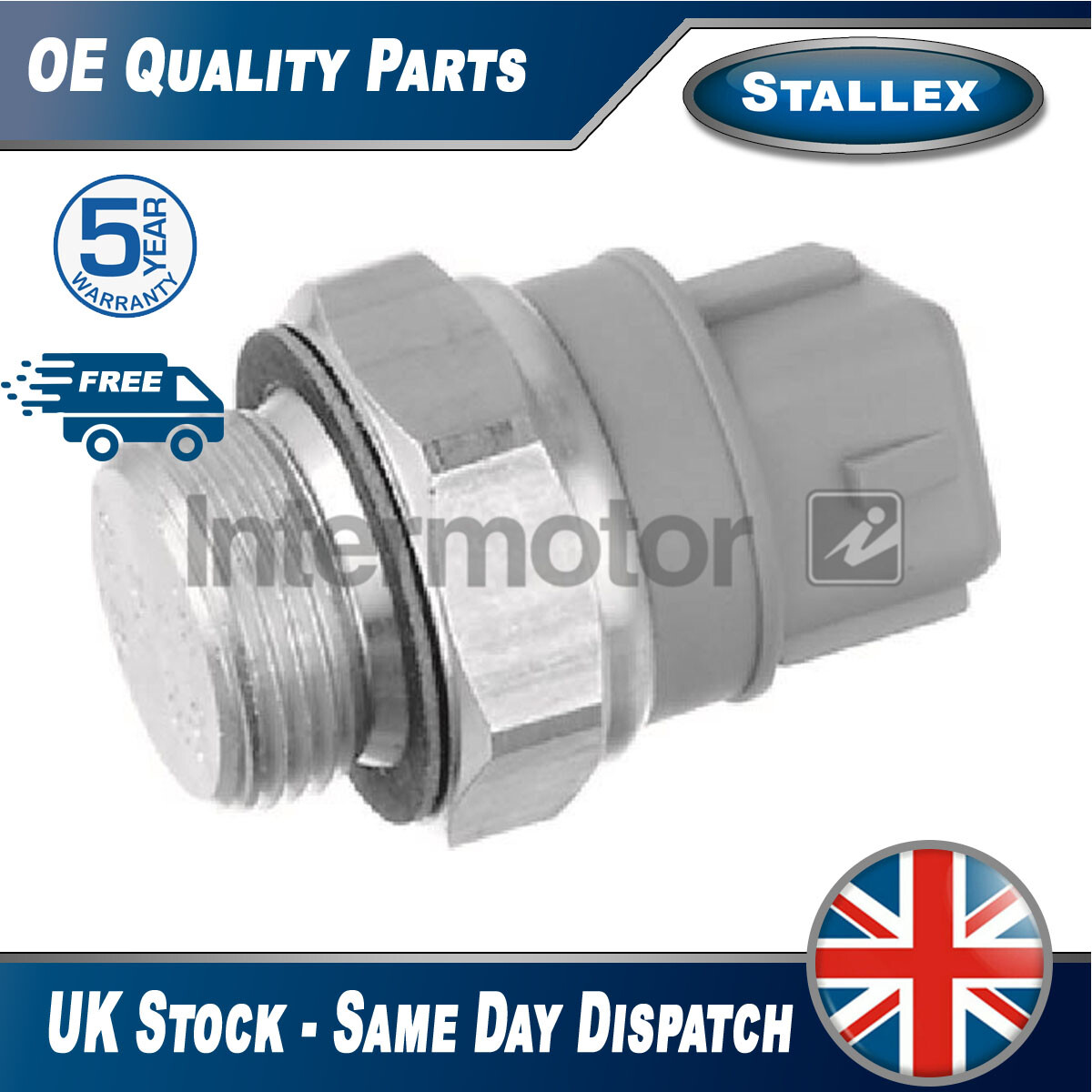 Fits Ford Escort Fiesta Sierra Radiator Fan Temperature Switch Stallex ...
