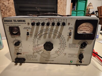 Capacitance Meters - Sprague Tel-Ohmike Model