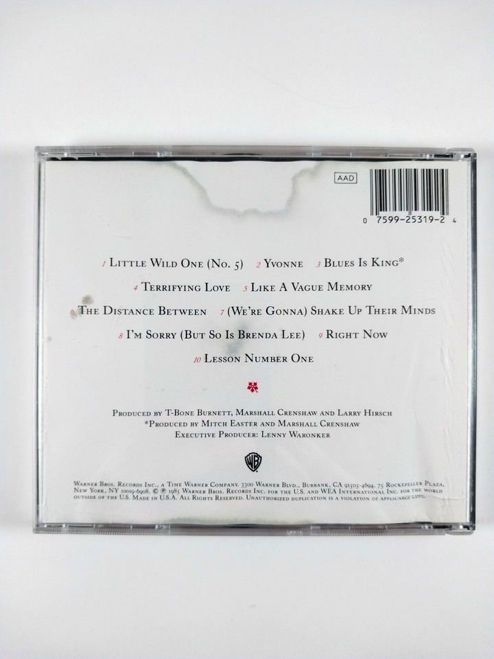 Marshall Crenshaw - Downtown (CD, 1993) Warner Bros - 9 25319-2 ...