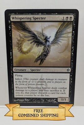 Whispering Specter New Phyrexia Regular | eBay