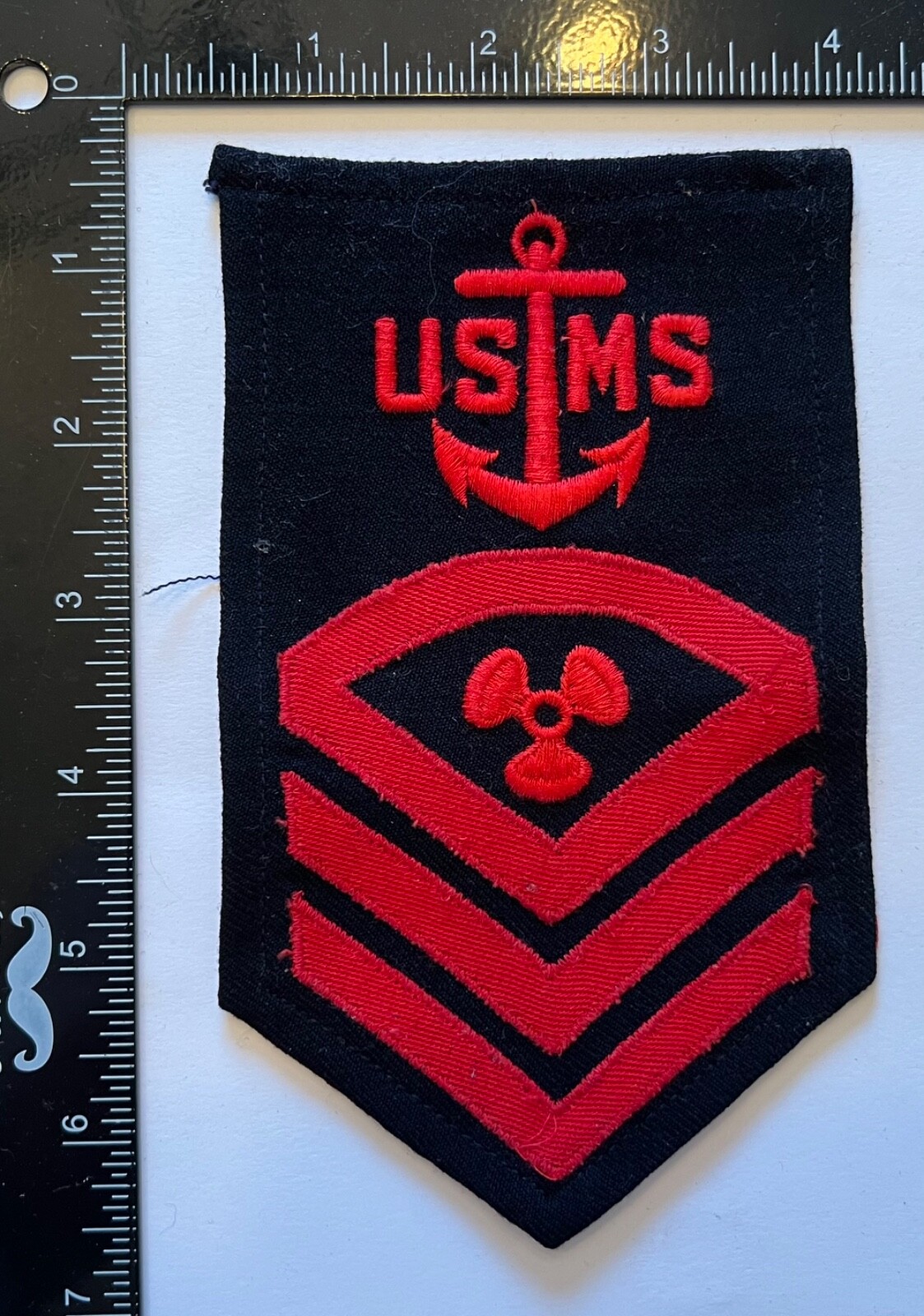 WWII USMS US Maritime Service Machinist Mate Chief Petty Officer CPO ...