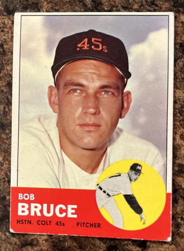Bob Bruce 1963 Topps #24 VG | eBay