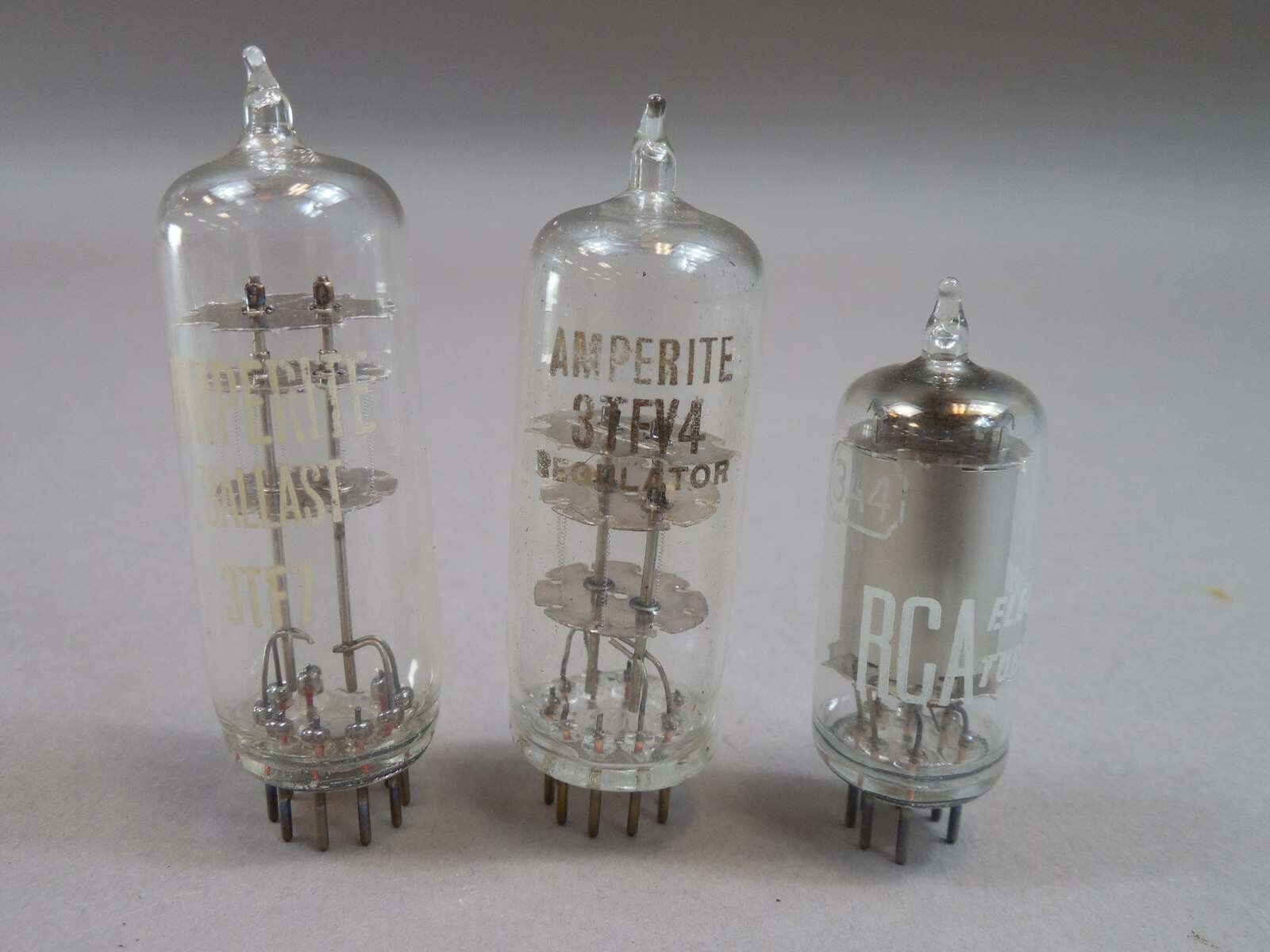 Lot of 3 Amperite Ballast Tube 3T7, 3TFV4, 3A4 RCA | eBay