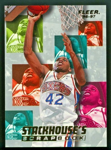 1996-97 Fleer Stackhouse's Scrapbook Jerry Stackhouse Card #S-10 | eBay