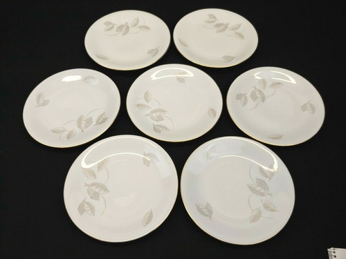 (Set of 7) Winterling Bavaria Germany China Salad Plates Autumn Leaf ...