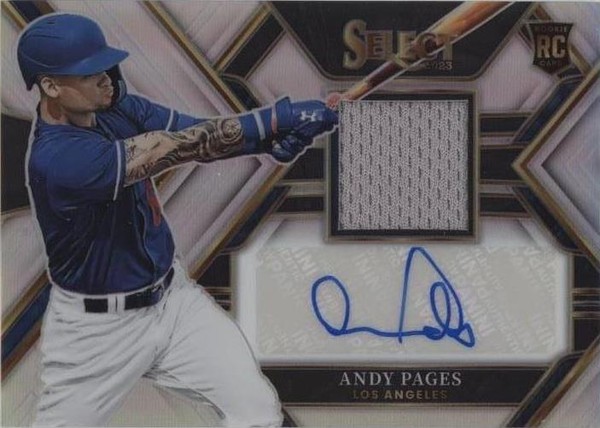 2023 Panini Select - Rookie Jersey Autographs Silver Prizm #PJA-AP Andy ...