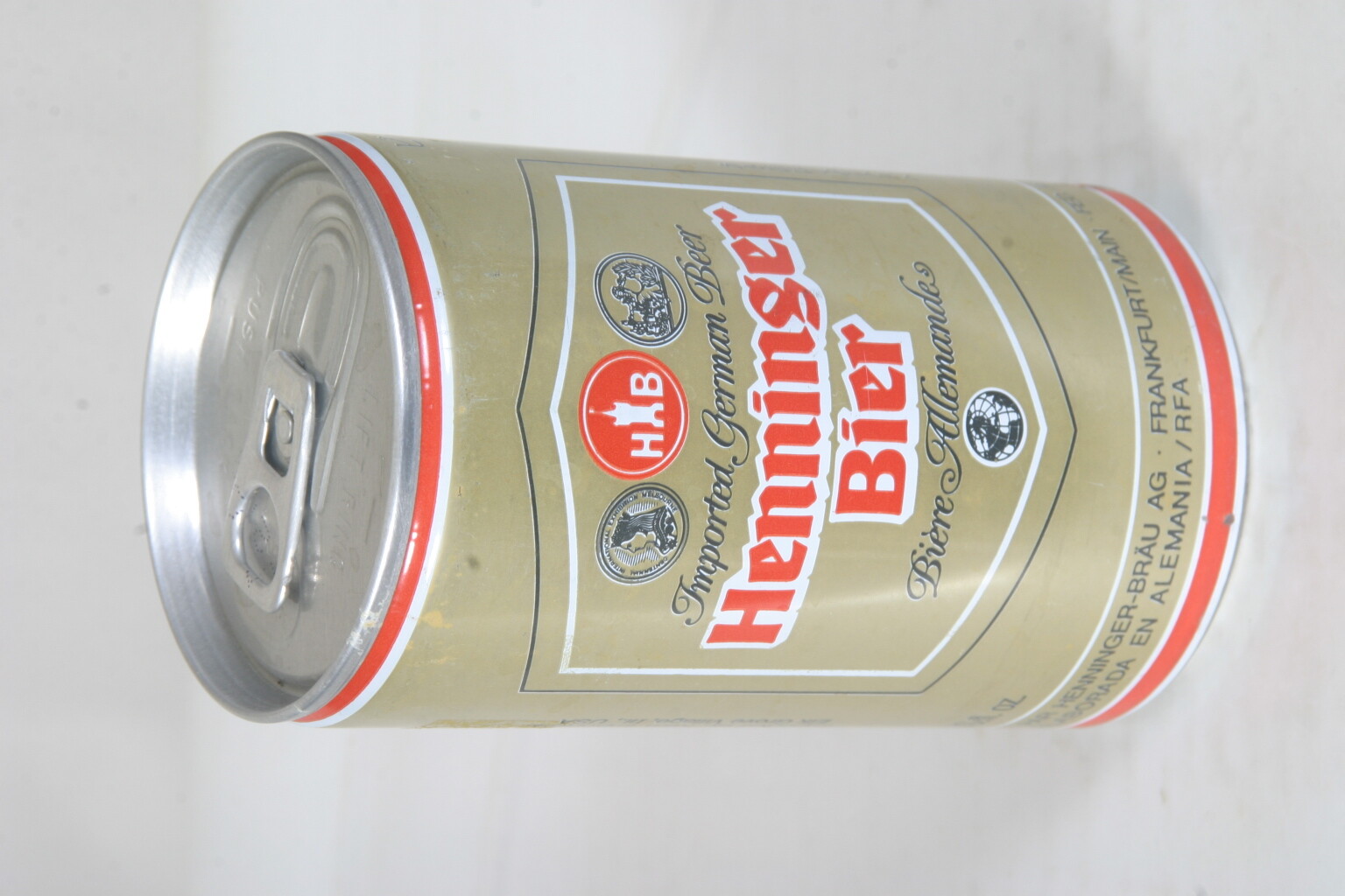 Henninger Bier beer can | eBay