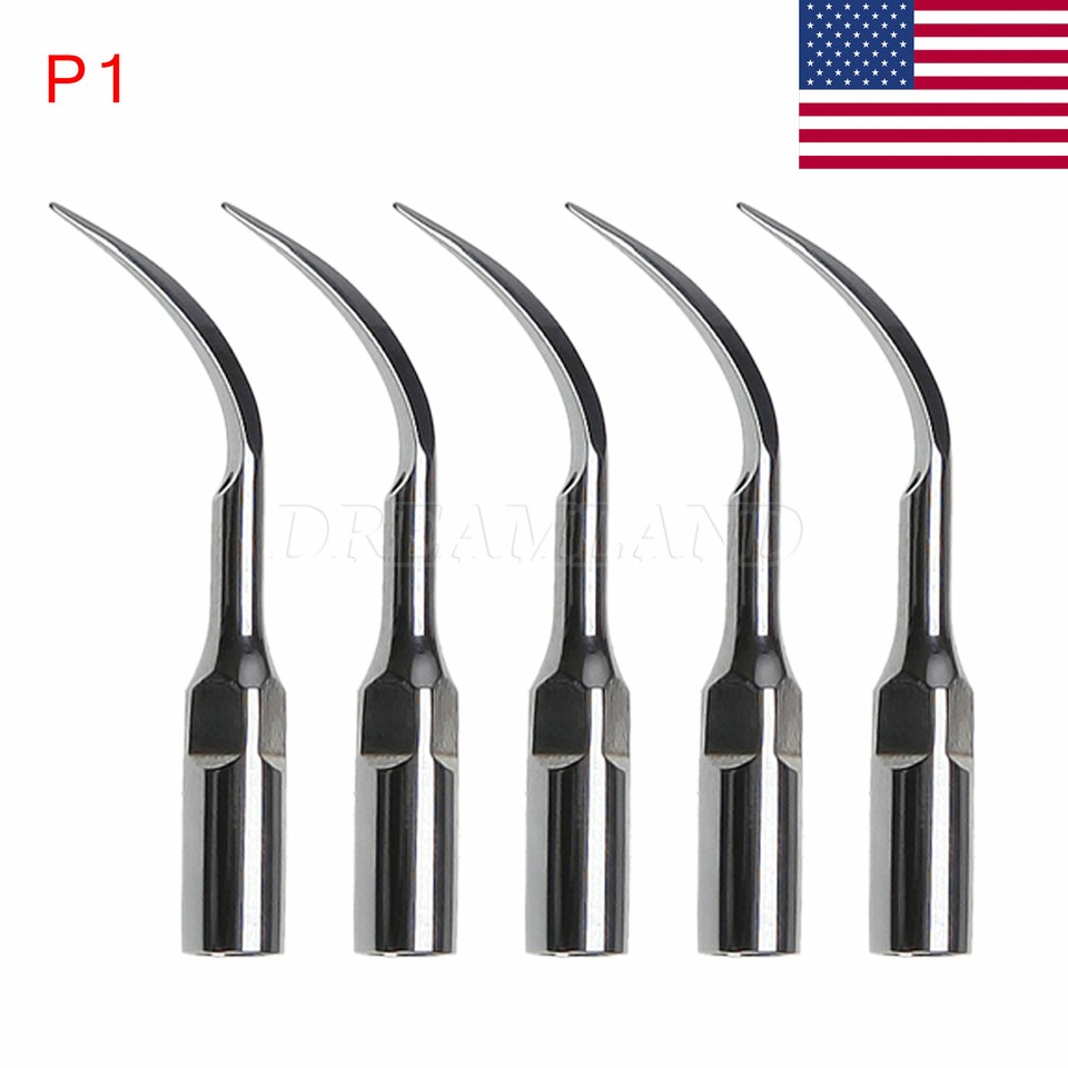 5× Dental Ultrasonic Piezo Scaler Tips fit Woodpecker EMS /DTE SATELEC ...