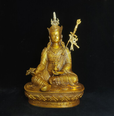 Orgyen menla Guru Padmasambhava Rinpoche Buddha Statue Vajra monks ...